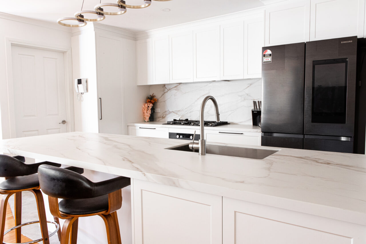 Porcelain Benchtops - Braeside Kitchens